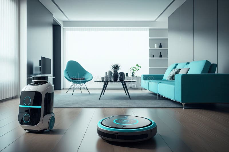 Smart Home, with a Variety of Iot Sensors and Monitoring Equipment ...