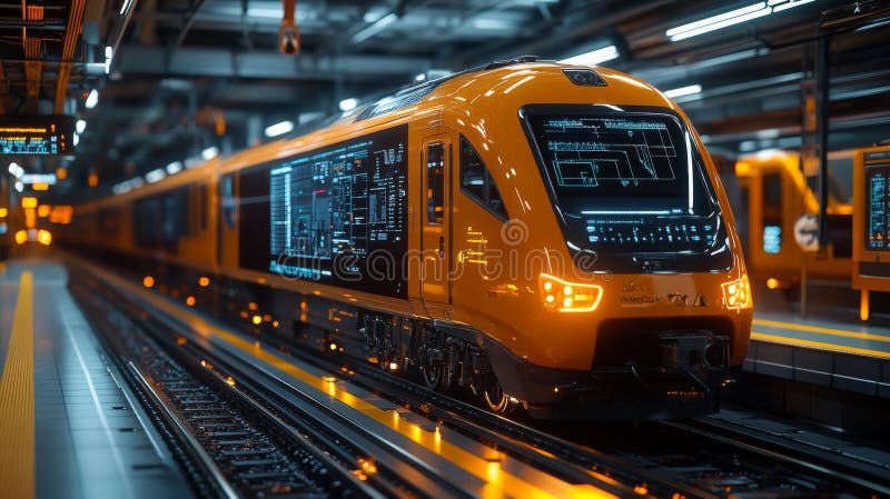 Advanced Smart Train System Enhances Logistics and Transportation ...