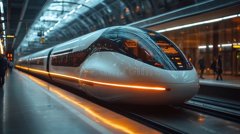 Innovative Smart Train Showcases Advanced Technology in Modern Urban ...