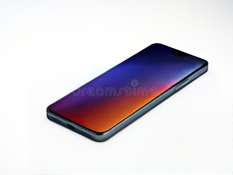 Futuristic Smartphone Design a Sleek Modern Mobile Device with a ...
