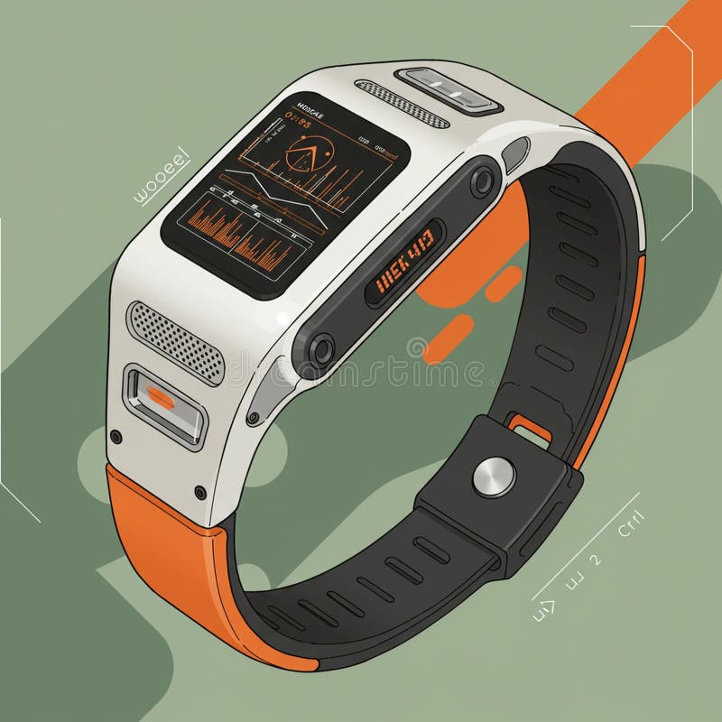 Futuristic Smartwatch Design Stock Illustrations – 2,422 Futuristic ...