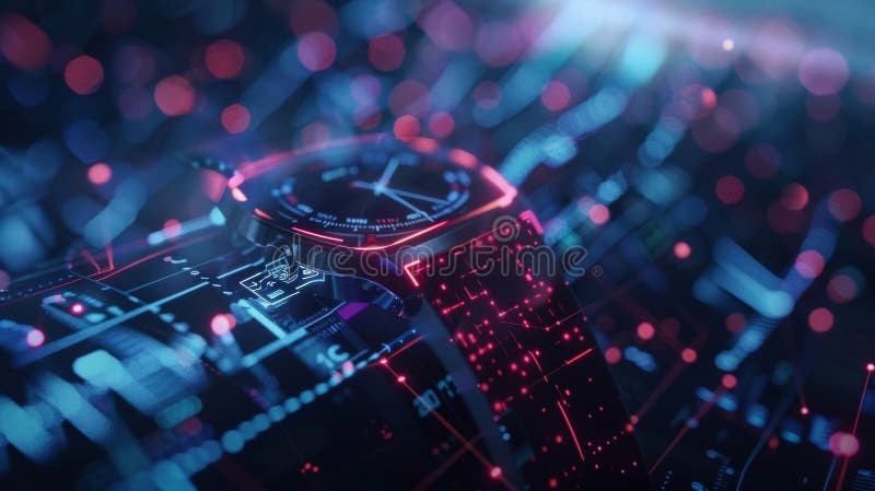 Futuristic Smartwatch Embraces Cutting Edge Technology and Innovation ...