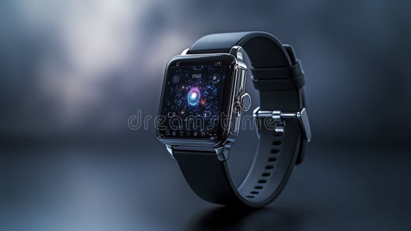 Futuristic Smartwatch Showcase Technology Hub High-resolution Image ...