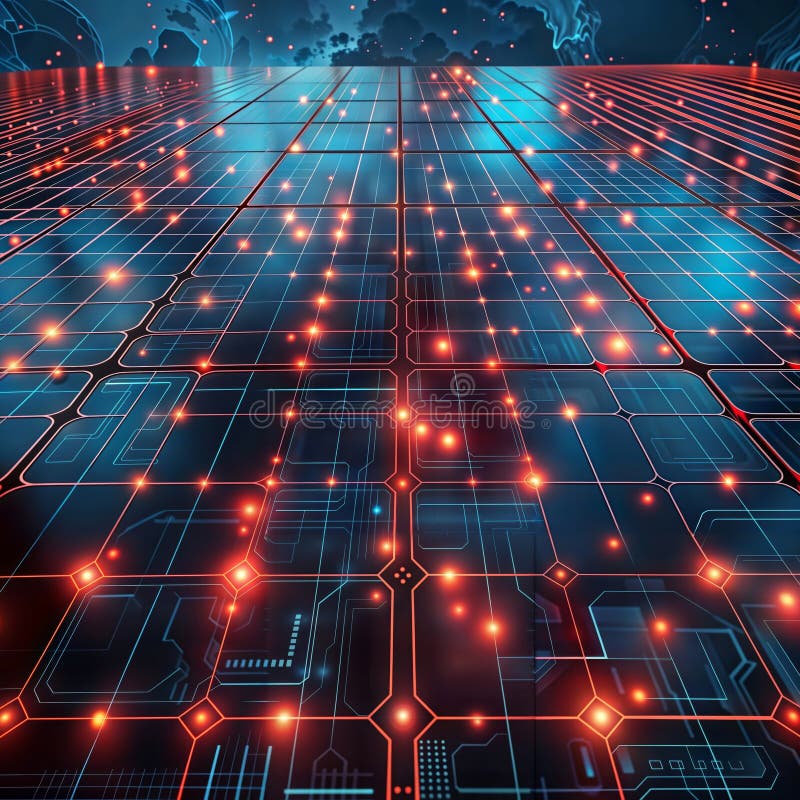 Advanced Solar Grid: Energy Flows and Circuit Patterns, Generative Ai ...