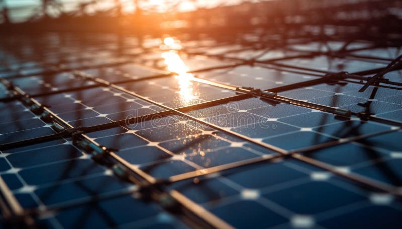 A Futuristic Solar Power Station Generates Clean Electricity from ...