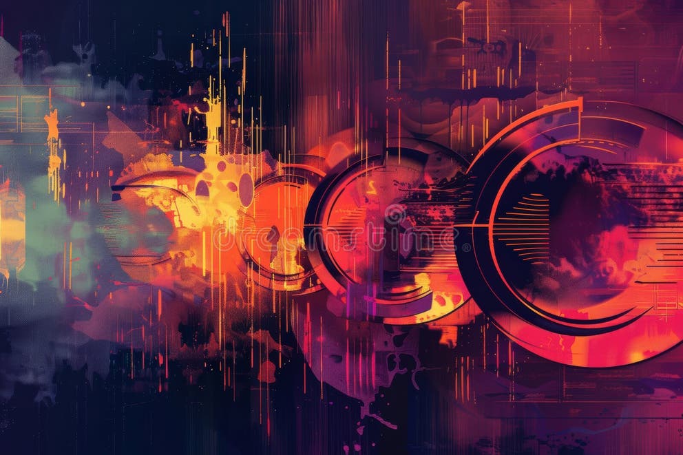 Futuristic Sound Concept Representing Cutting-edge Audio and Sound ...