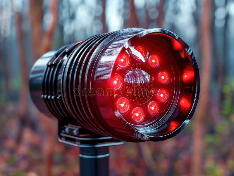 Futuristic Space-Age Warning System Advanced Alert Capabilities for ...