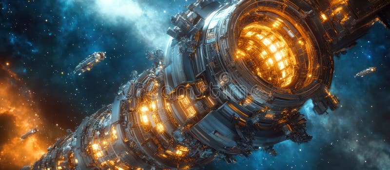 Futuristic Space Colony: Human Settlement in the Cosmos with Multilevel ...