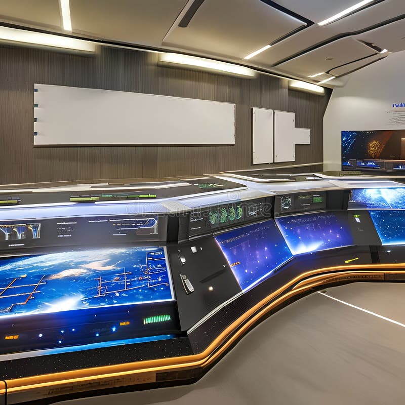 219 a Futuristic Space Exploration Center with Interactive Exhibits ...