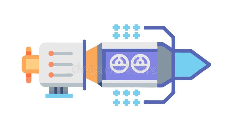 Futuristic Space Propulsion Technology Stock Illustrations – 6,591 ...