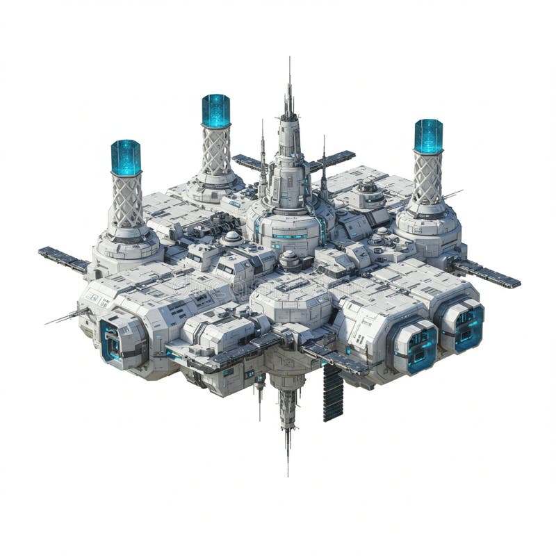 Large Cylindrical Towers Stock Illustrations – 362 Large Cylindrical ...