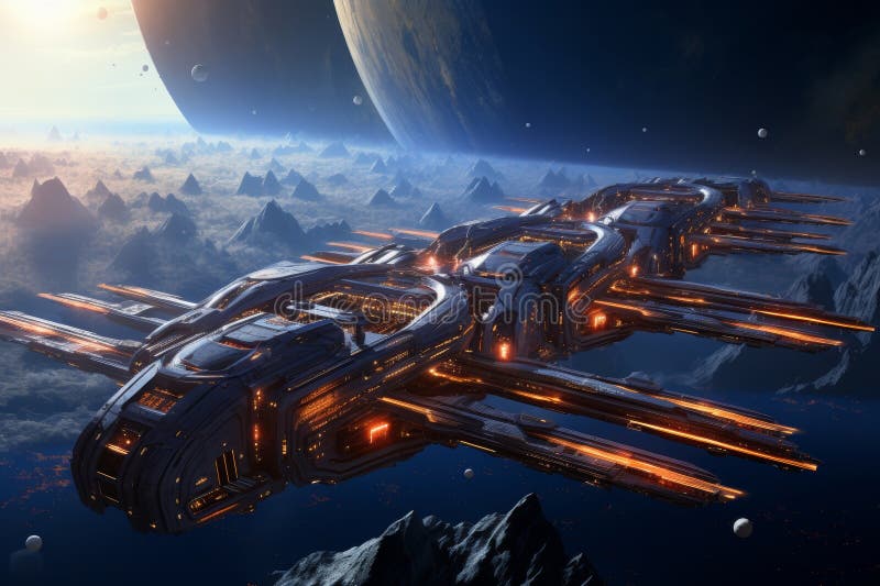 Futuristic Space Stations, Interstellar Travel, and Colonies. Making ...