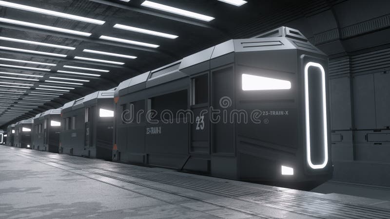 Space Train from Earth To Moon , Vector Cartoon Illustration Stock ...