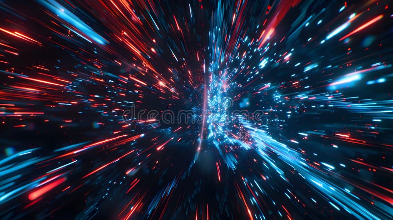 Futuristic Space Travel Animation Stock Illustration - Illustration of ...