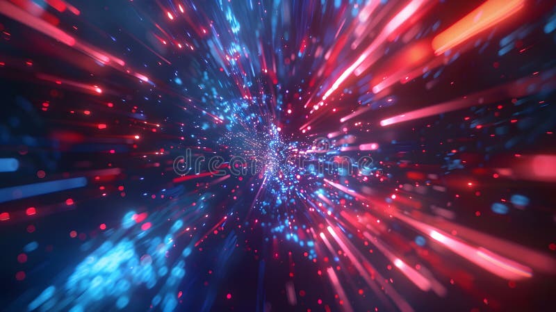 Futuristic Space Travel Animation Stock Illustration - Illustration of ...