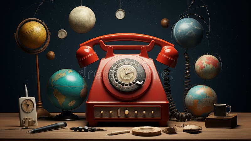 Futuristic Space Travel and Communication Collage Pattern in Galaxy ...