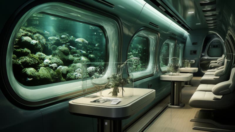 Futuristic Spacecraft Interior Design with Advanced Control Panels for ...