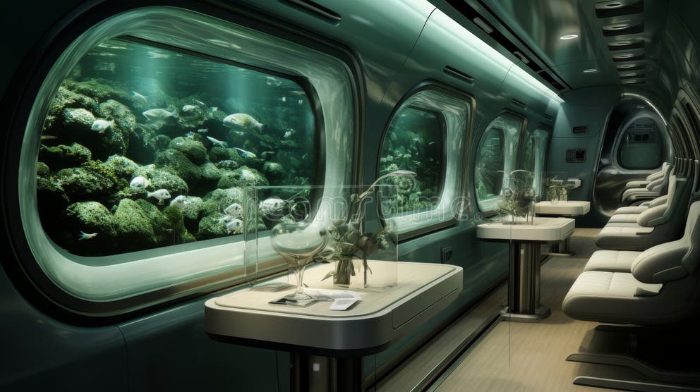 Futuristic Spacecraft Interior Design with Advanced Control Panels for ...