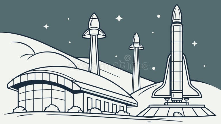 Spaceport Design Stock Illustrations – 1,876 Spaceport Design Stock ...