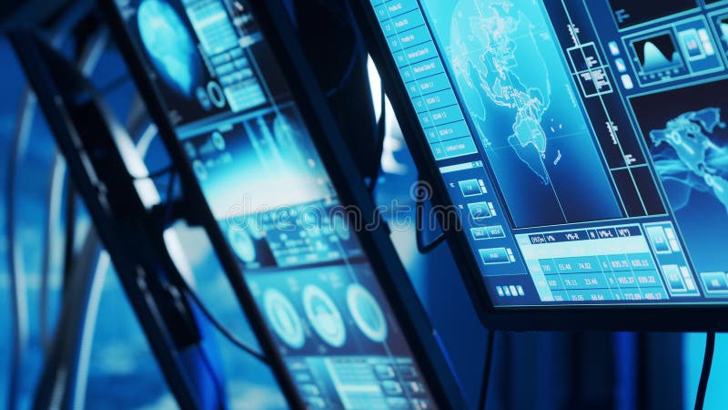 Futuristic Spaceship Control Panel Interface. Spacecraft Digital ... Futuristic Spaceship Control Panel Interface. Spacecraft Digital ...