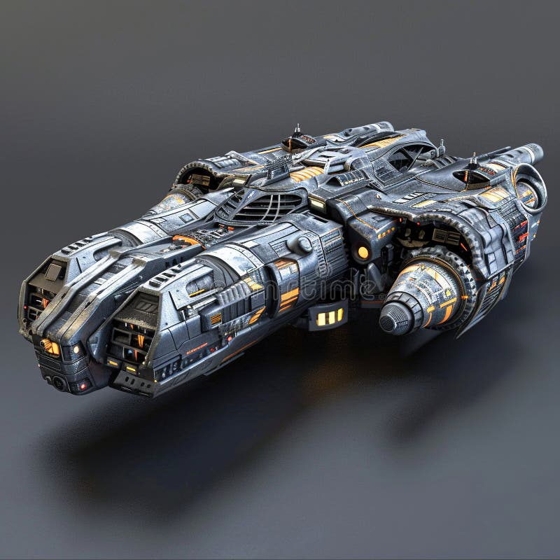 Revolutionary Approaches To Spacecraft Design Stock Illustration ...