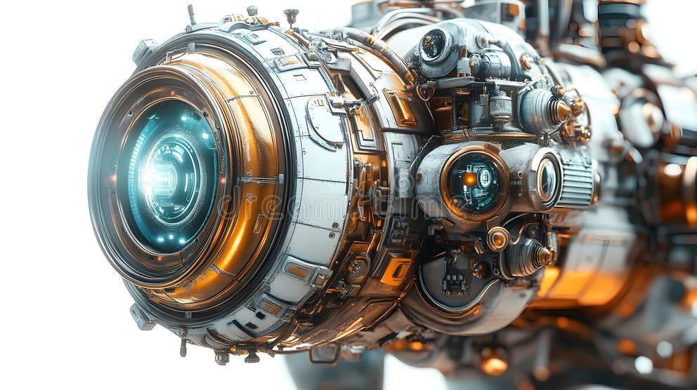 AI-Generated Futuristic Engine Stock Image - Image of advanced, fiction ...