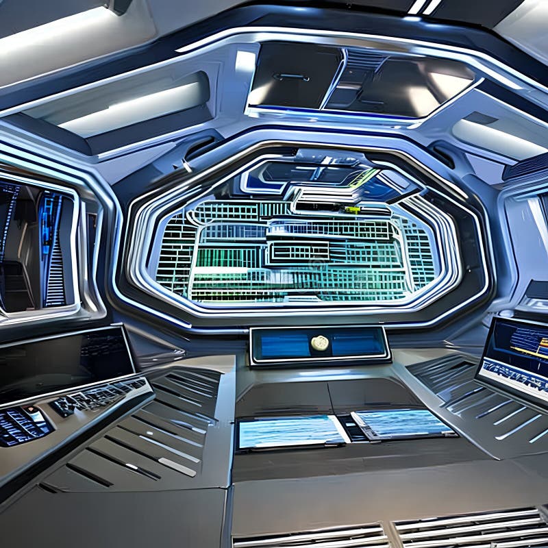 699 Futuristic Spaceship Interior: a Futuristic and Sci-fi-inspired ...