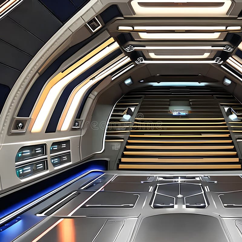 699 Futuristic Spaceship Interior: a Futuristic and Sci-fi-inspired ...