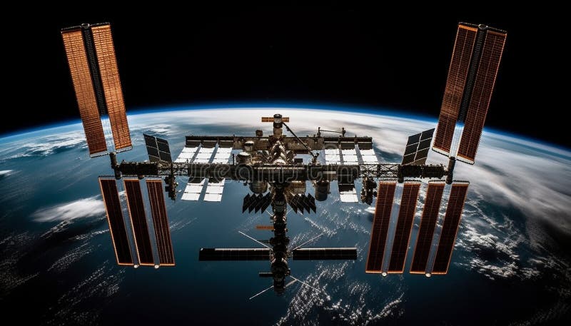 The Futuristic Spaceship Orbits the Planet, Fueled by Natural Gas ...