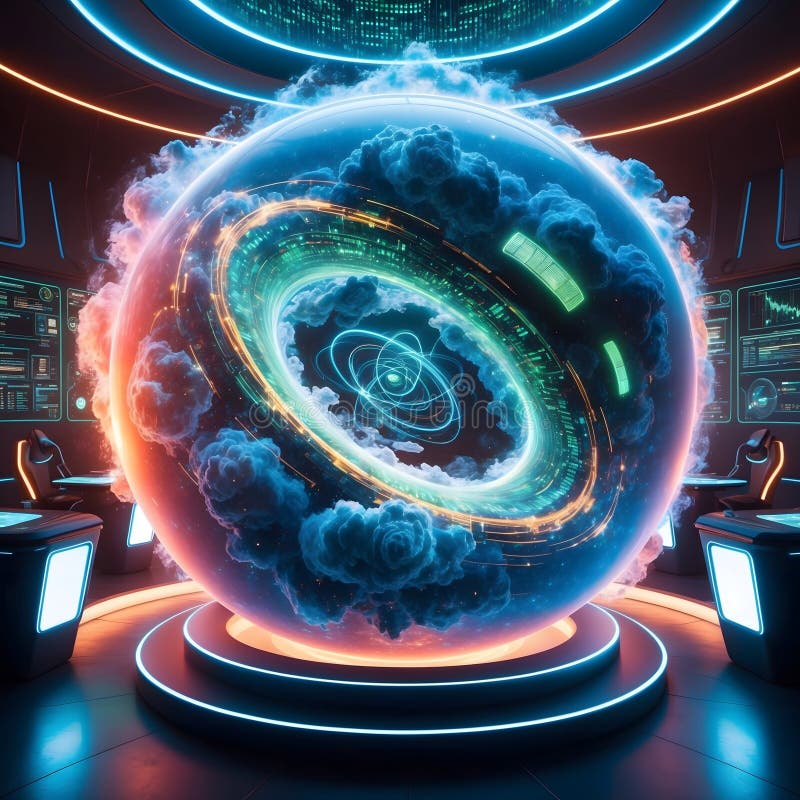 A Futuristic Spherical Data Vortex Generated ,Event Horizon Singularity ...