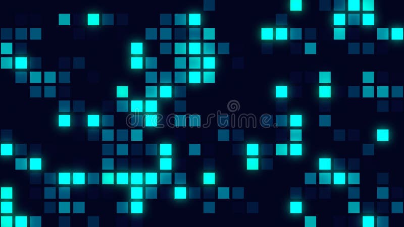 Futuristic Square Abstract Background 3D Illustration Stock ...