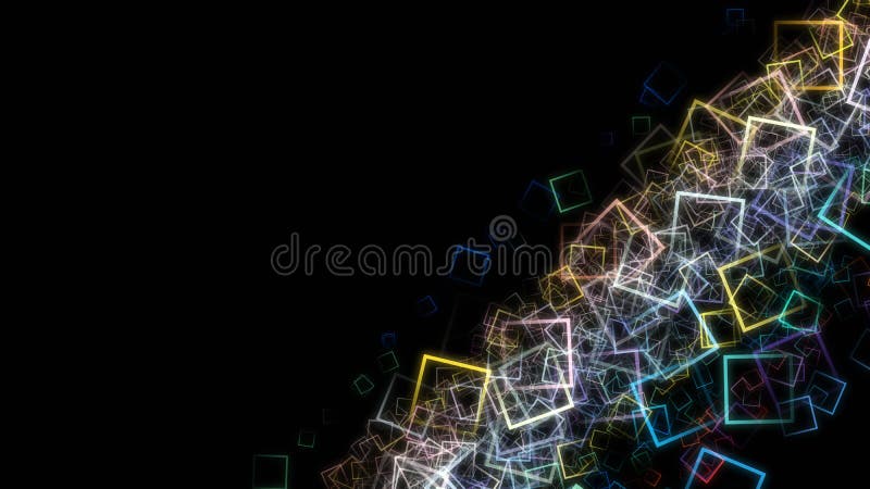 Futuristic Square Background Design Illustration Stock Illustration ...