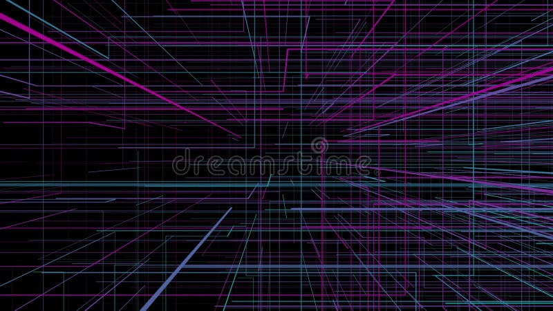 Futuristic Square Neon Grid Seamlessly Loopable Vjloop Animation ...