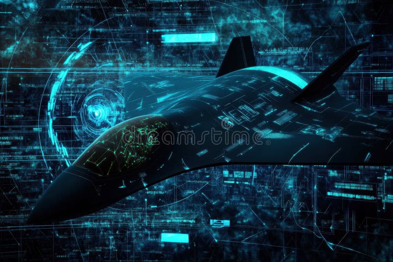 Advanced Stealth Aircraft Design Showcasing Futuristic Technology and ...