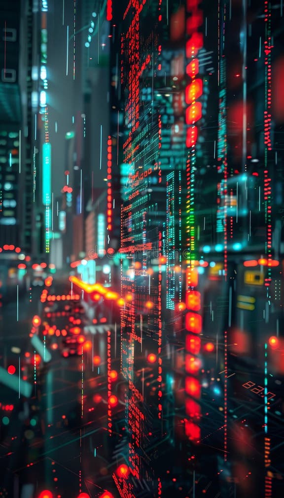 Futuristic Stock Market Evolution a Dynamic Financial Landscape with ...