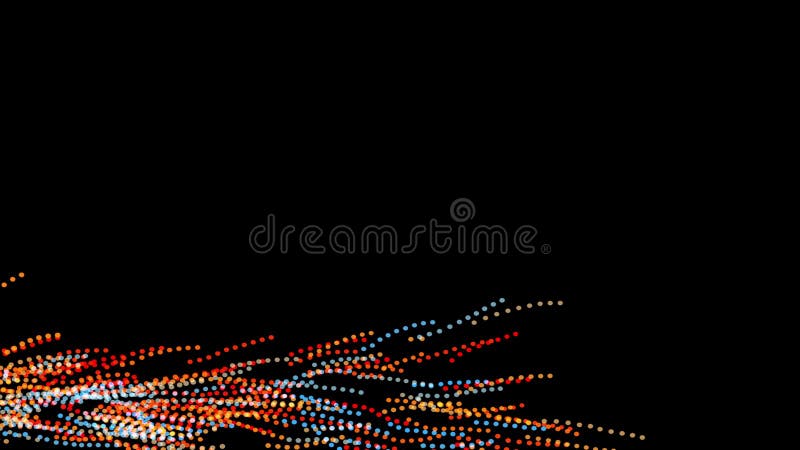 Futuristic Stream of Neon Rays. Particle Trails Background ... Futuristic Stream of Neon Rays. Particle Trails Background ...