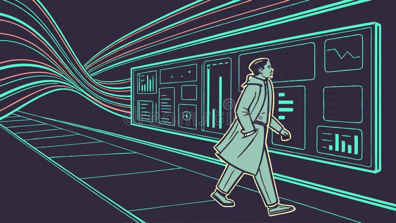 Futuristic Subway Station, Modern Transit and Urban Technology Vector Design Generative AI Stock ...