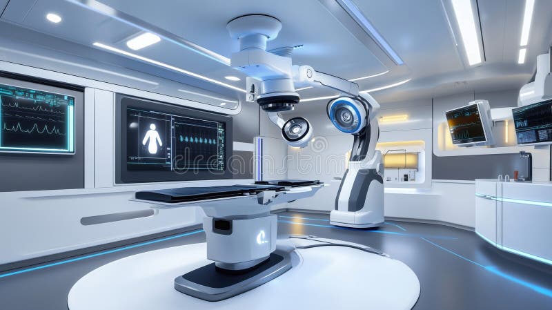 Futuristic Surgical Room with Advanced Robotic Technology and ... Futuristic Surgical Room with Advanced Robotic Technology and ...