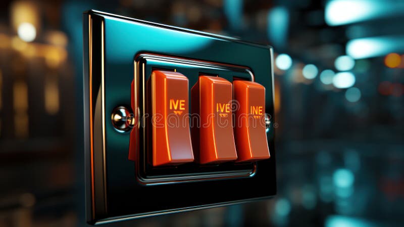 Wall Light Switches Stock Illustrations – 429 Wall Light Switches Stock ...