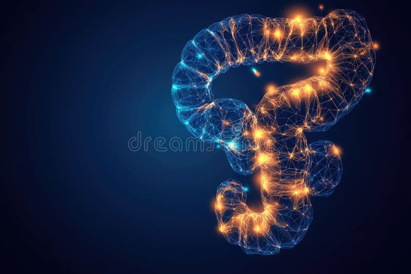 A Futuristic Symbol Made Up of Glowing Lines, Perfect for Sci-fi or ...