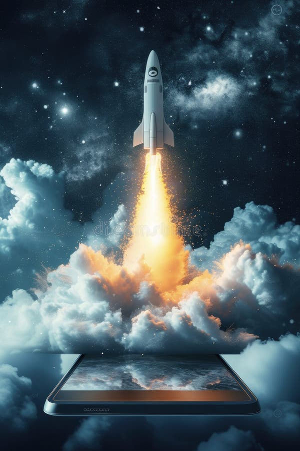 Futuristic Tablet Launch Transcending Boundaries for Extraordinary ...