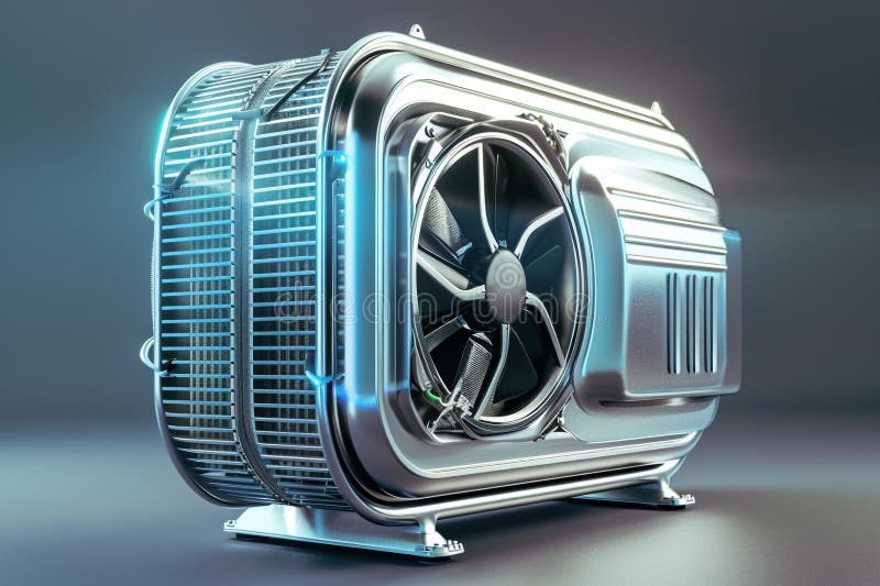 A Futuristic Take on the Design of a Condenser Unit in HVAC Technology ...