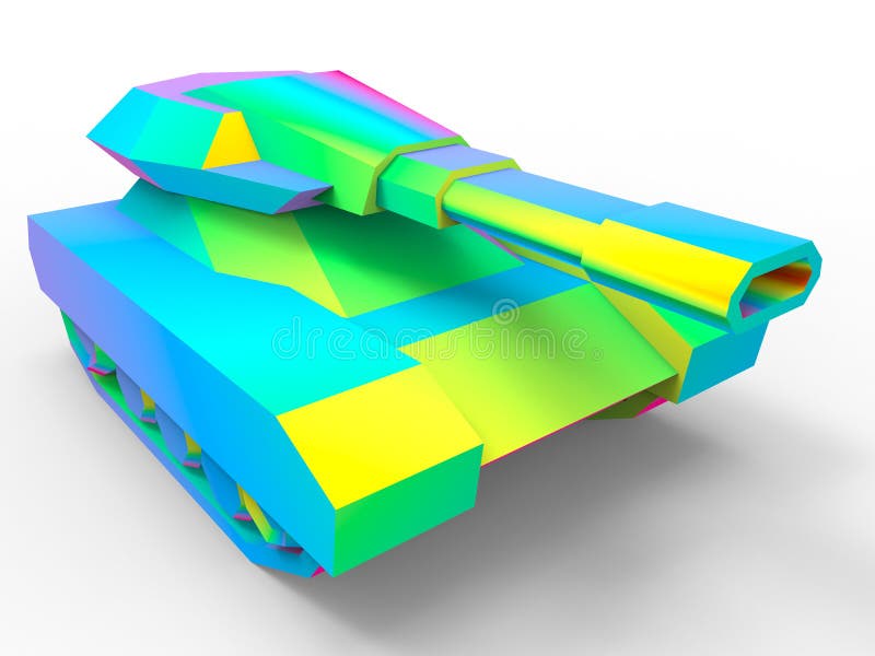 Futuristic Tank Rainbow Illustration Stock Illustrations – 6 Futuristic ...
