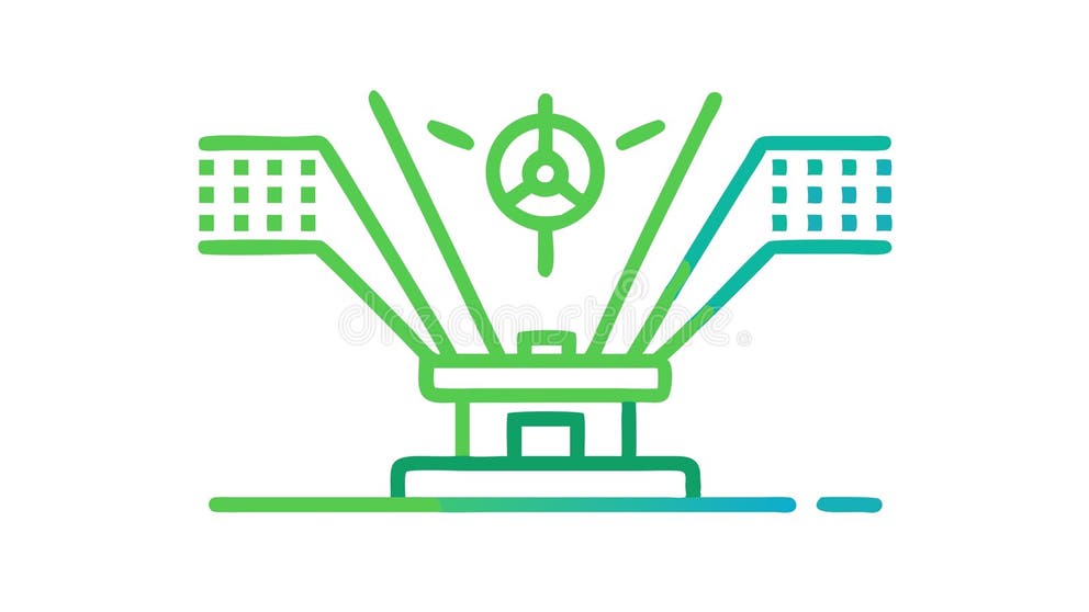 Futuristic Targeting System: Precision Aiming Technology, Vector Design ...