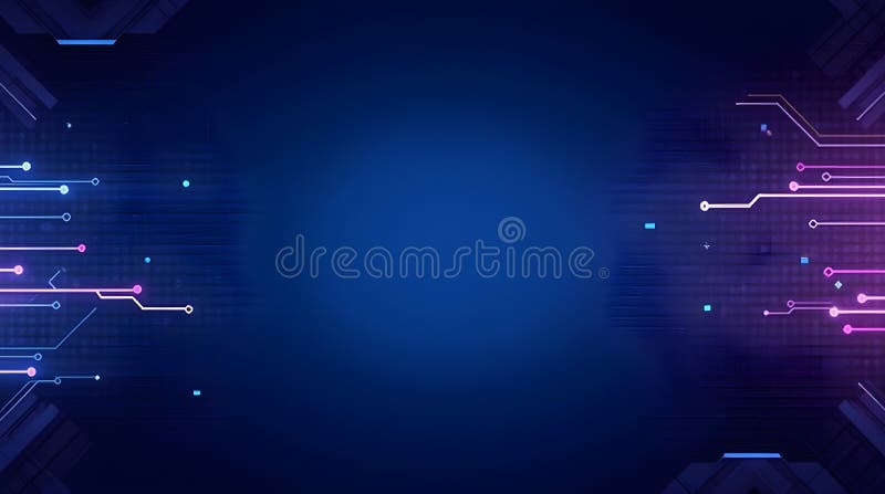 Futuristic Tech Background stock illustration. Illustration of sleek ...