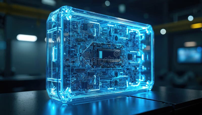 1,224 Artificial Intelligence Processor Glowing Futuristic Circuit Board Design Stock Photos ...