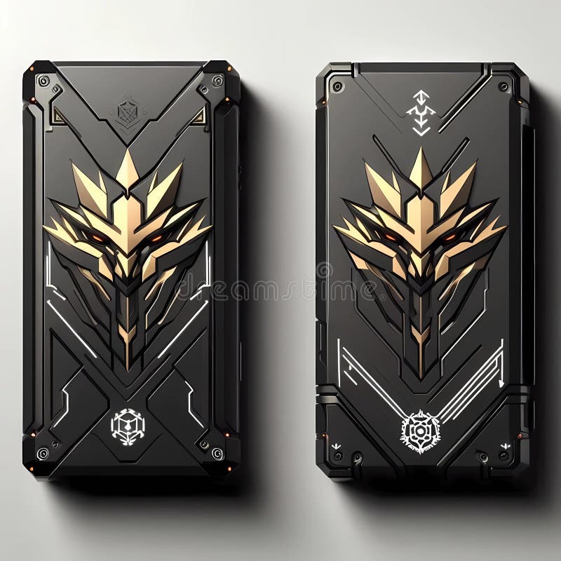 Futuristic Tech Design stock illustration. Illustration of gadget ...