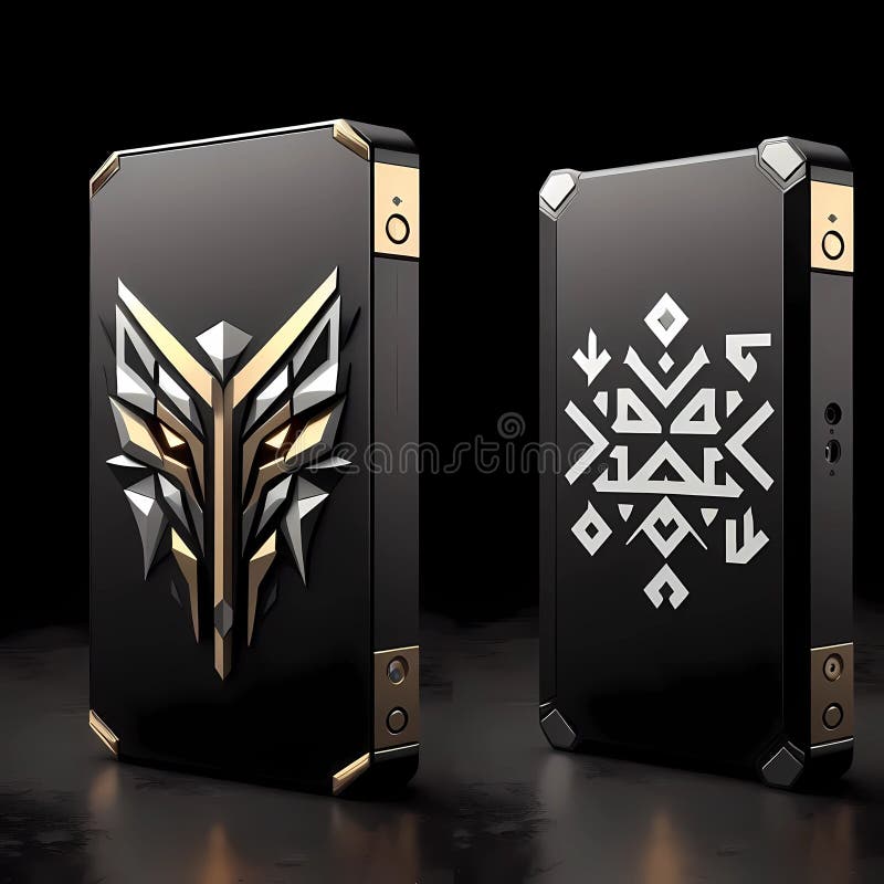 Futuristic Tech Design stock illustration. Illustration of elements ...