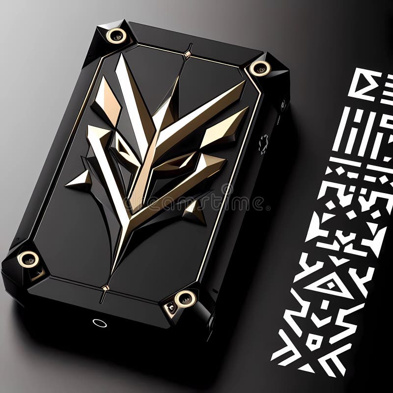 Futuristic Tech Design stock illustration. Illustration of hardware ...