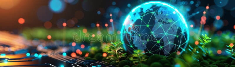 Futuristic Tech-driven Global Innovation Hub Focusing on Sustainability ...